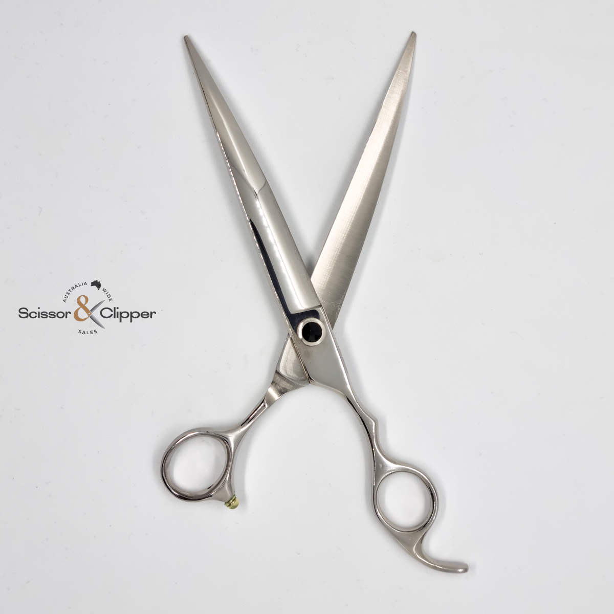 Curved Offset Handle 8 inch – Australia-Wide Scissor & Clipper Sales ...