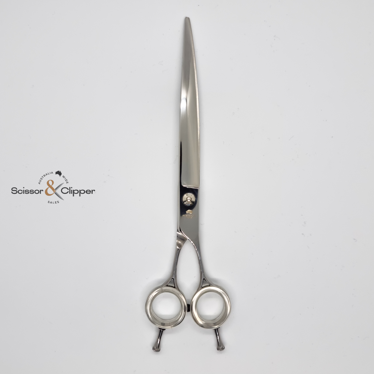 Curved Even Handle 8 inch – Australia-Wide Scissor & Clipper Sales ...