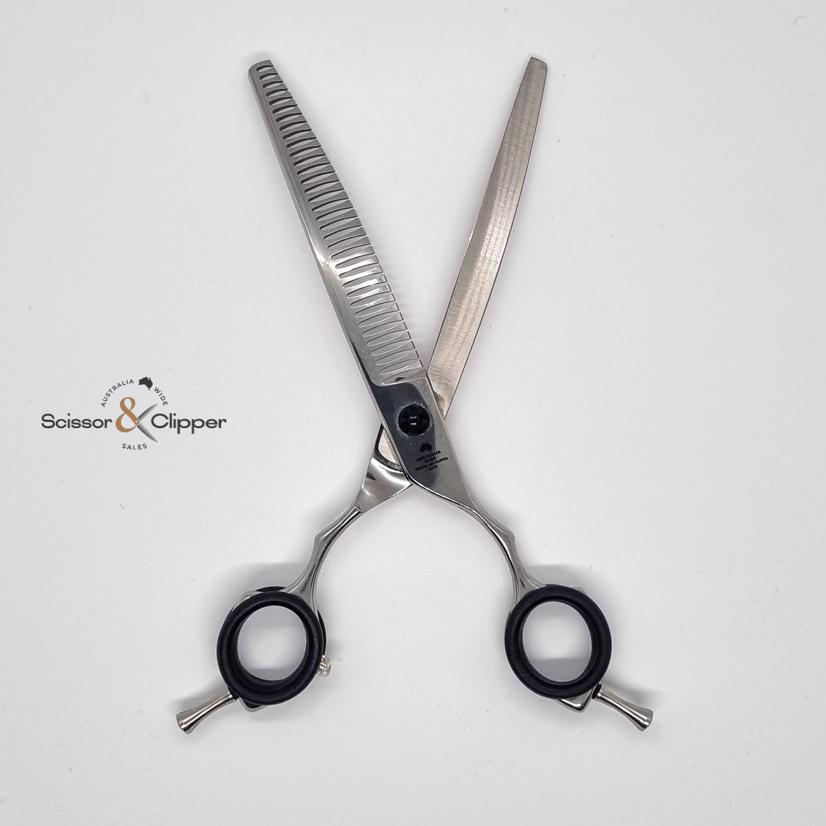 Curved Chunker 35tooth Even Handle 7.5 inch – Australia-Wide Scissor & Clipper Sales | Grooming ...