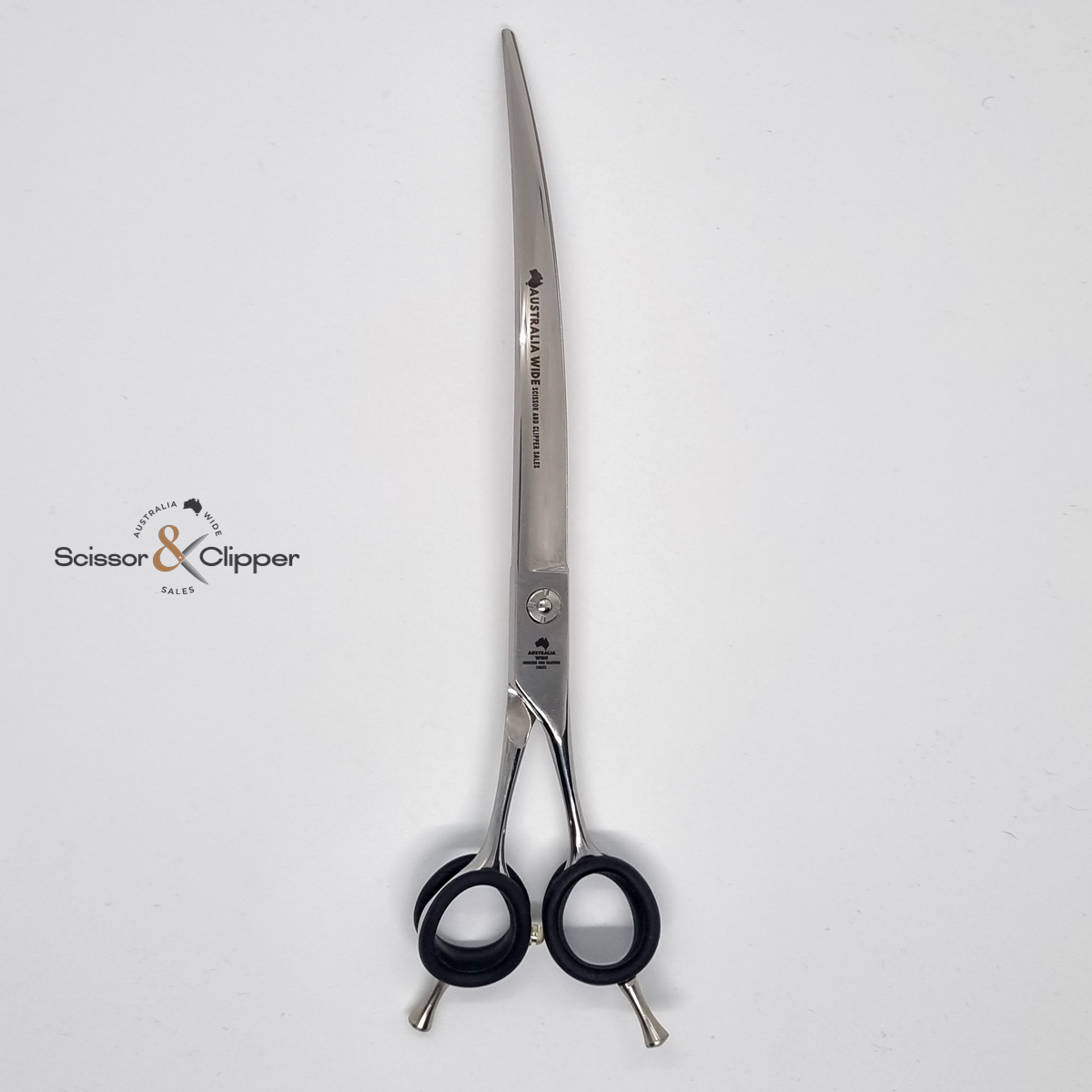Curved Even Handle 9 inch – Australia-Wide Scissor & Clipper Sales ...
