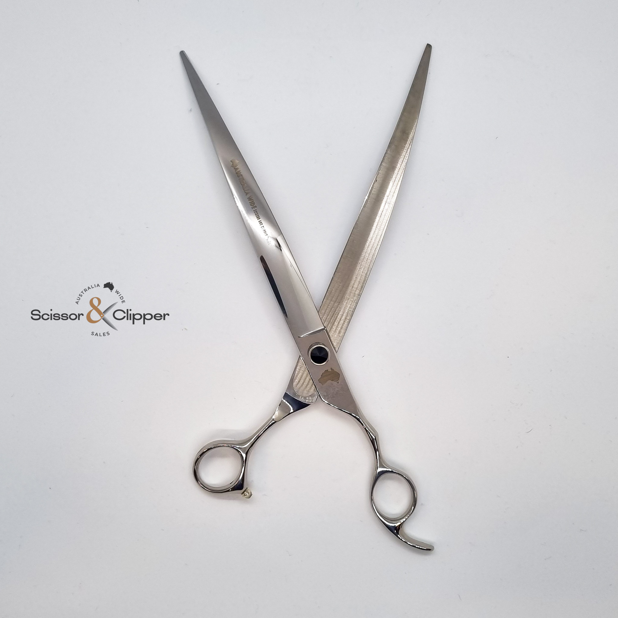 Curved Offset Handle 10 inch – Australia-Wide Scissor & Clipper Sales ...